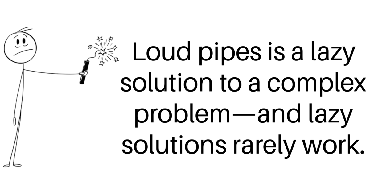 Loud Pipes Save Lives Is a Horrible Myth | Motorcycle Smarts